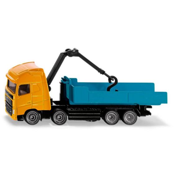 Siku 1683 Volvo FH Roll-Off Tipper with Crane Yellow | Buy Online