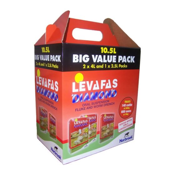 Levafas Diamond Oral Drench Wormer For Cattle & Sheep