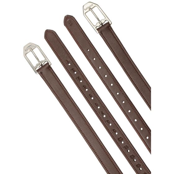 LeMieux Arika Stirrup Leathers Havana