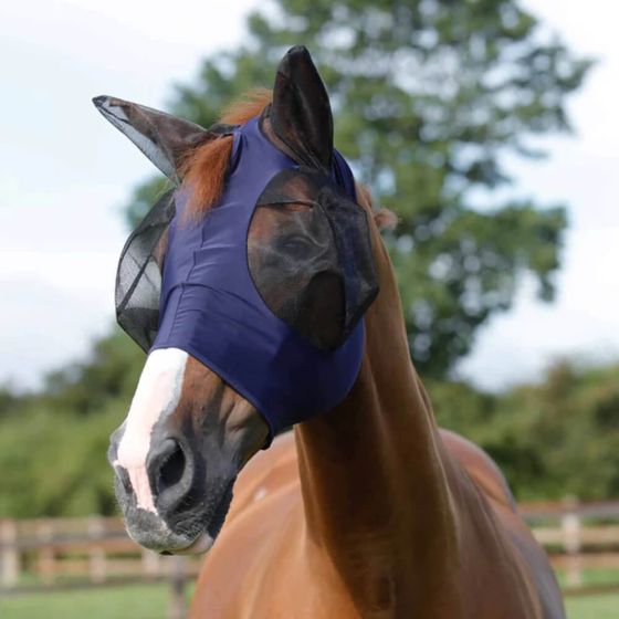 Premier Equine Comfort Tech Lycra Fly Mask | Chelford Farm Supplies