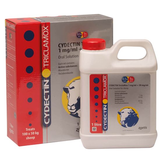 Cydectin Triclamox Oral Drench Sheep Wormer | Buy Online