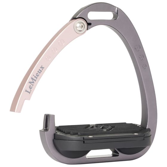 LeMieux Junior Vector Balance Stirrup Rose Gold