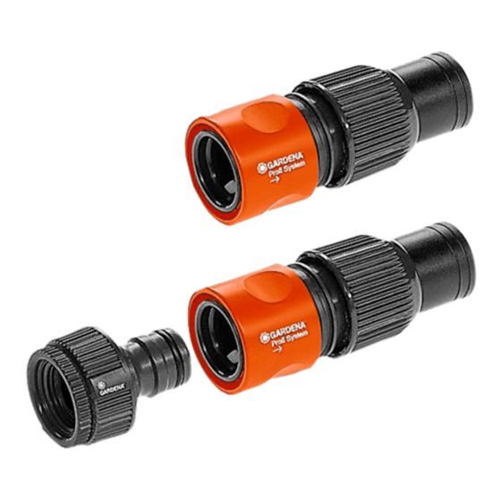 Gardena Profi Maxi-Flow System Connector Set | Chelford Farm Supplies