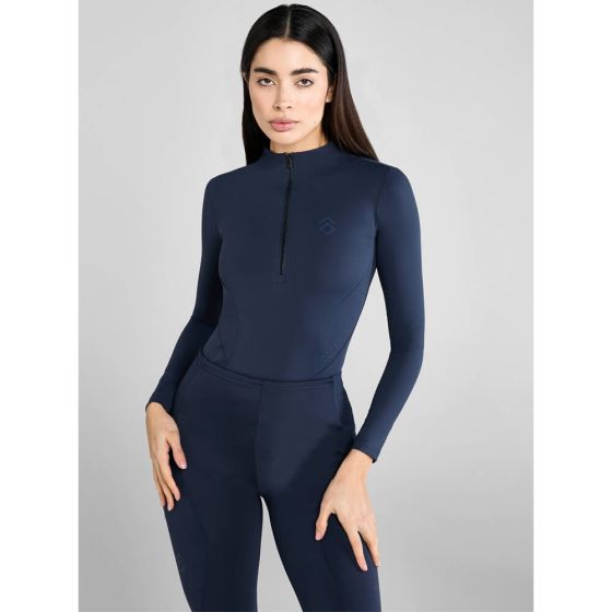 Aztec Diamond Core LS Base Layer Navy | Chelford Farm Supplies