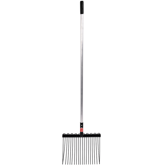 Red Gorilla Shavings Fork Straight Handle Black