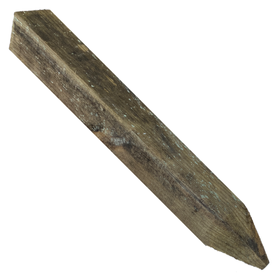 Sawn Timber Peg Treated Green 50mm x 50mm x 450mm