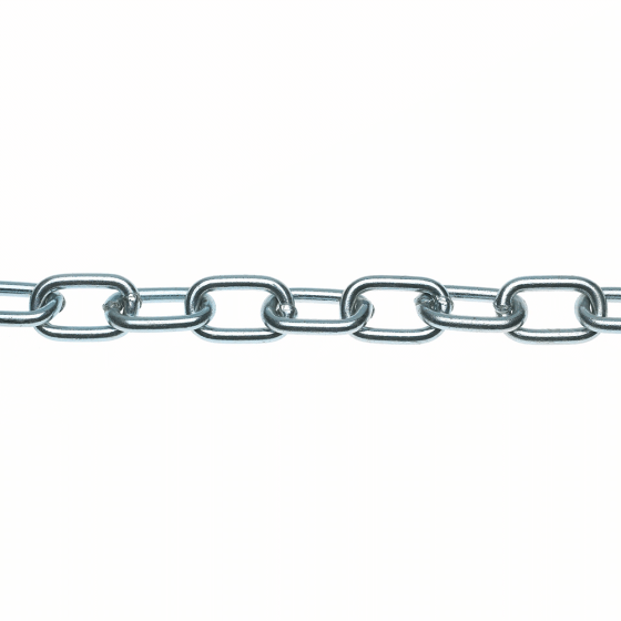 Eliza Tinsley Straight Link Chain Stainless Steel 6mm
