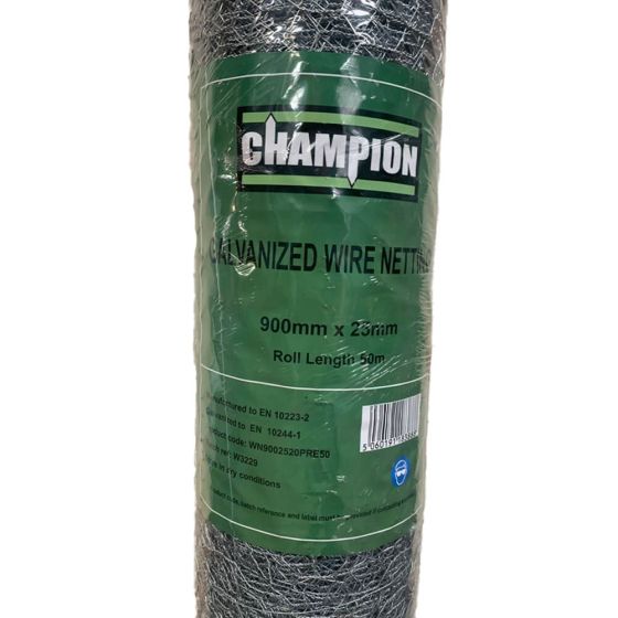 Galvanised Chicken & Rabbit Net 50m | Chelford Farm Supplies