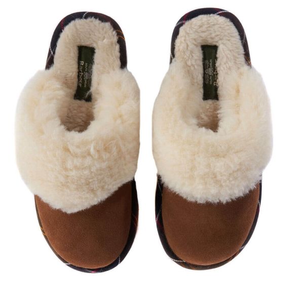 Barbour Ladies Lydia Mule Slippers - Cheshire, UK