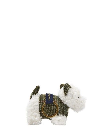 Joules Tweedle Keyring Westie at Chelford Farm Supplies