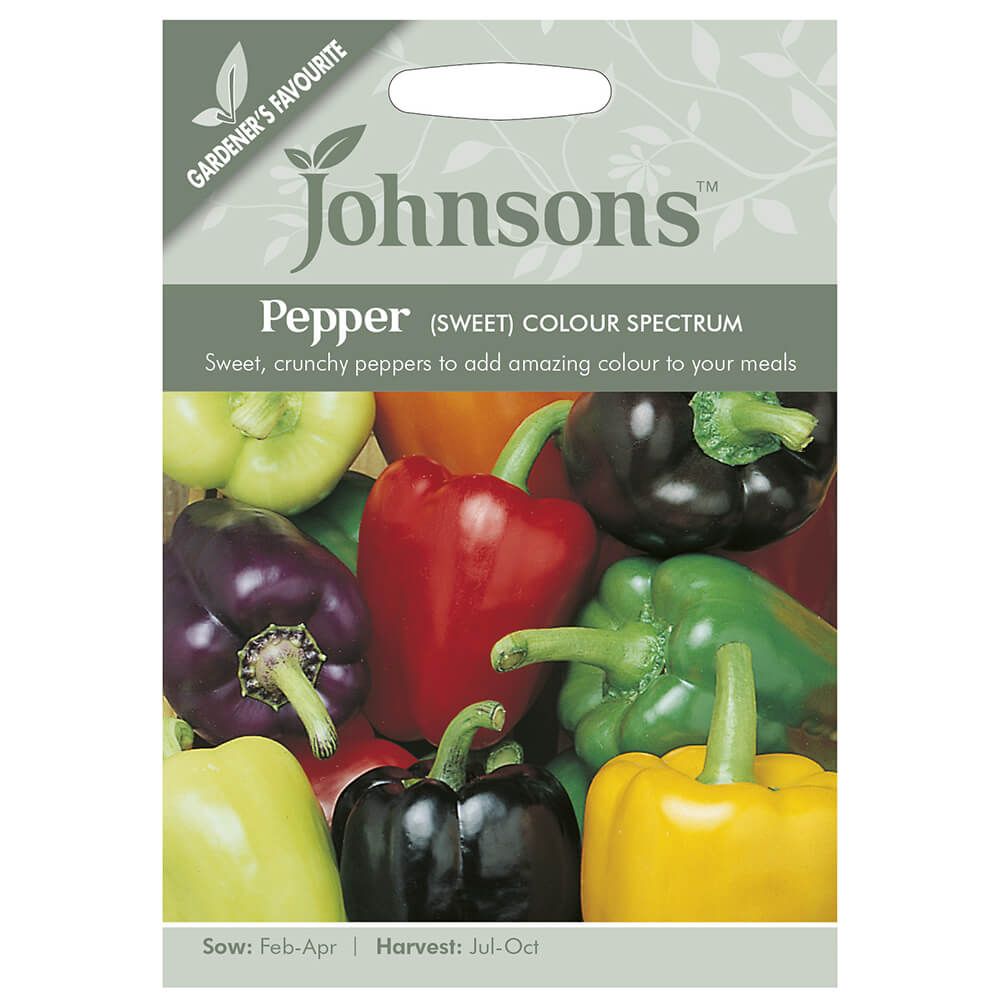 Johnsons Pepper Sweet Colour Spectrum Seeds | Buy Online