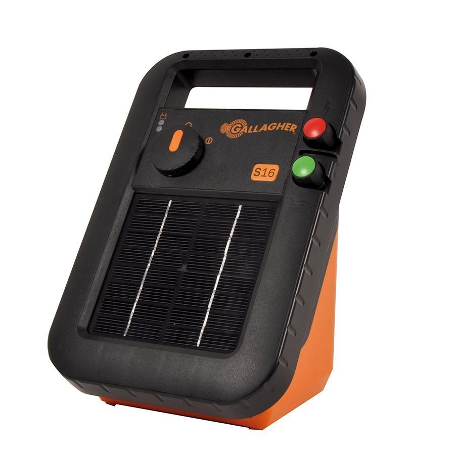 Gallagher S16 Solar Electric Fencing Energiser | Chelford Farm Supplies