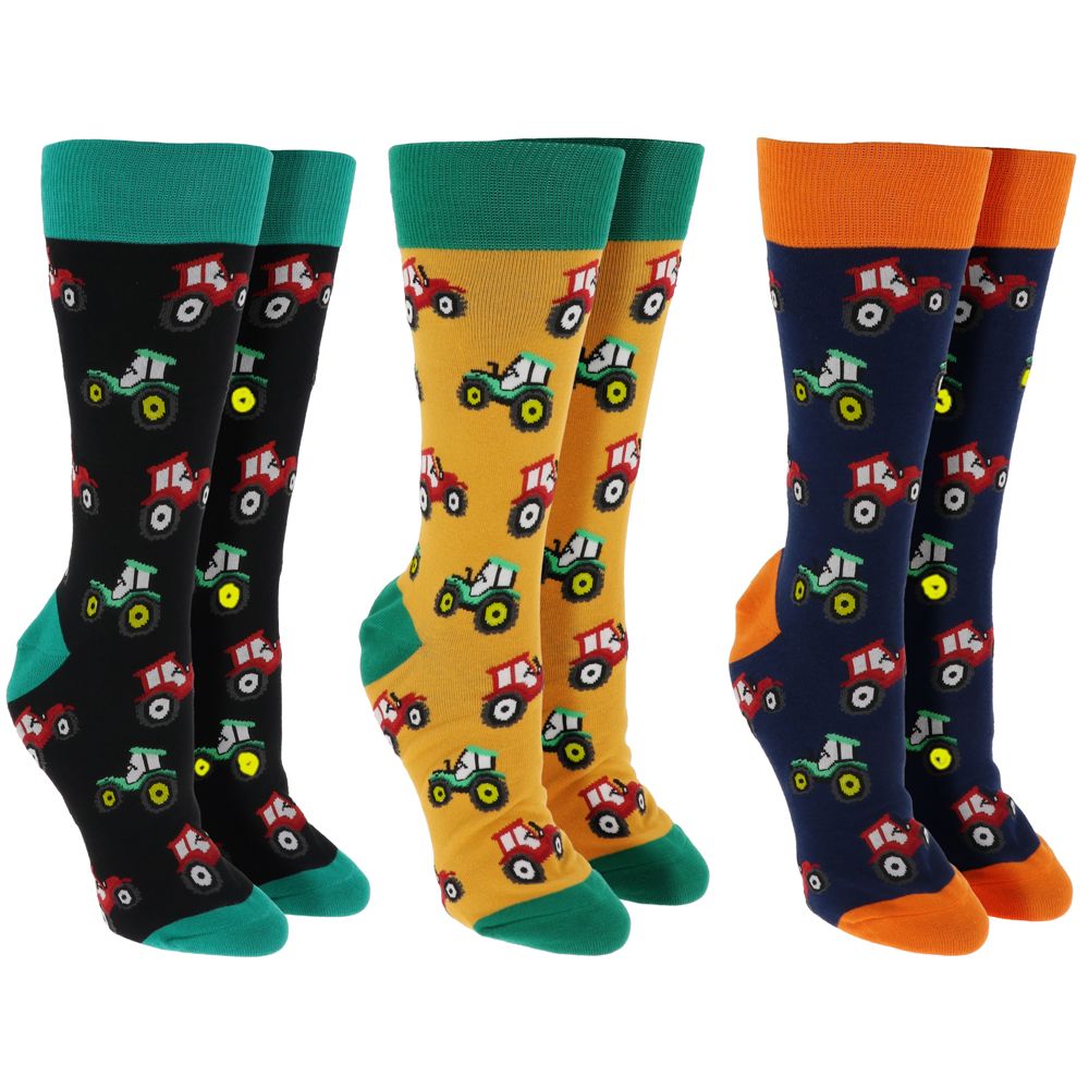 Sock Society Tractor Socks
