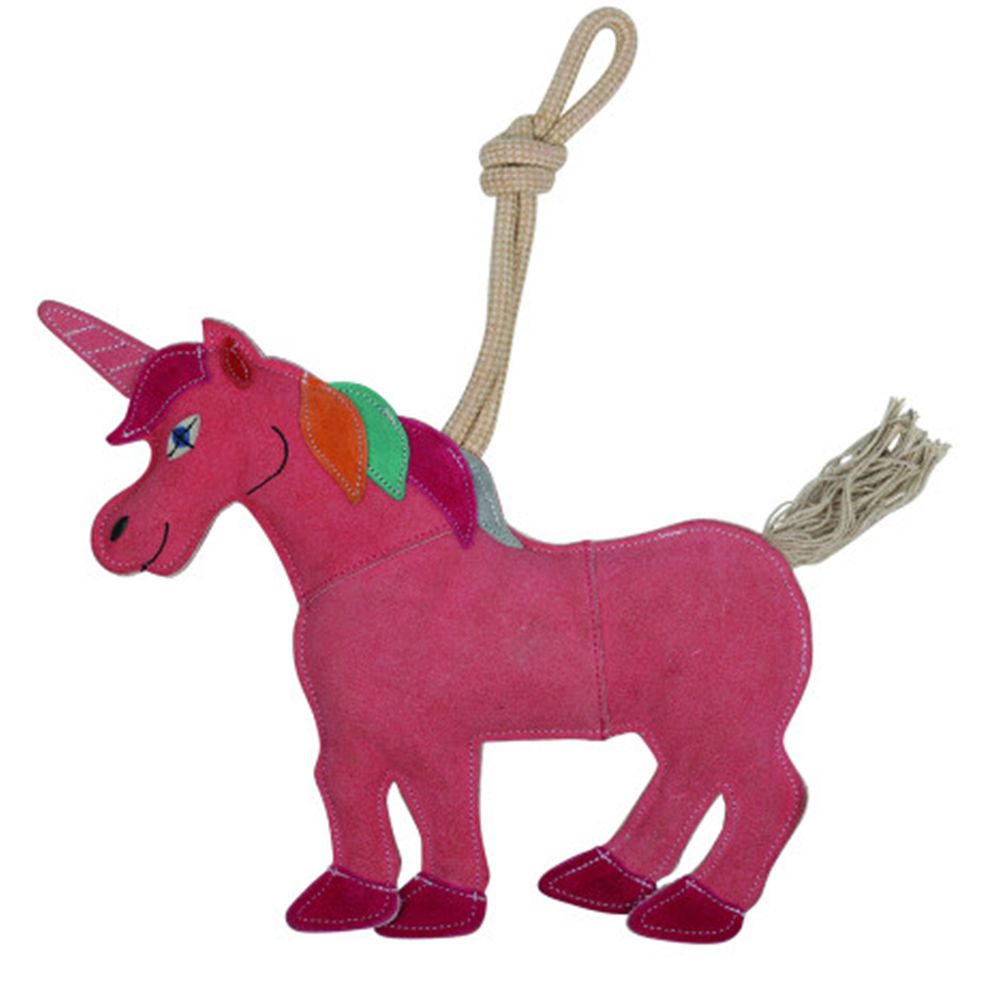 Hy Equestrian Rainbow the Unicorn Stable Toy