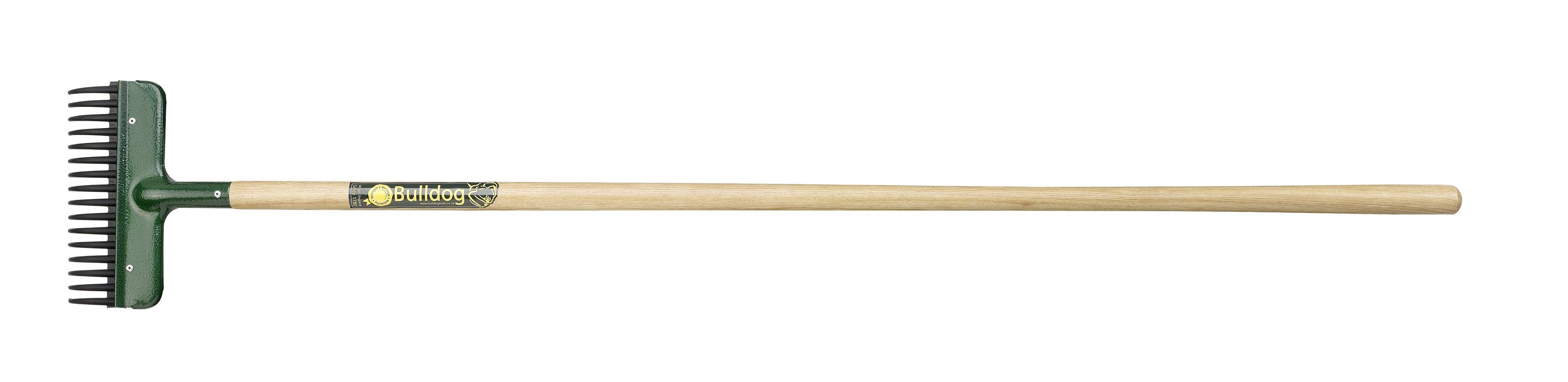 Bulldog Merlin Rubber Lawn Rake from Chelford Farm Supplies