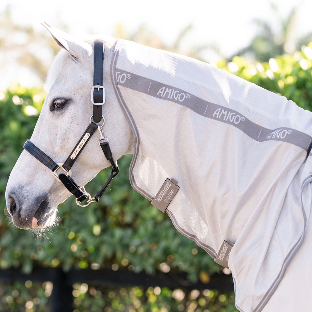 Horseware Amigo Integrated Fly Rug Silver/Titanium Grey/Silver