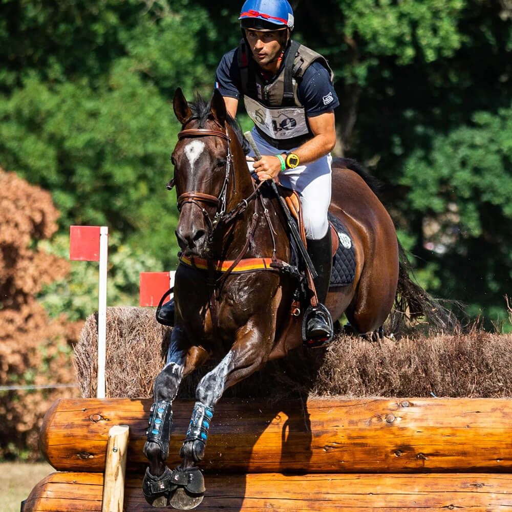 Premier Equine Air Cooled Original Eventing Boot Front