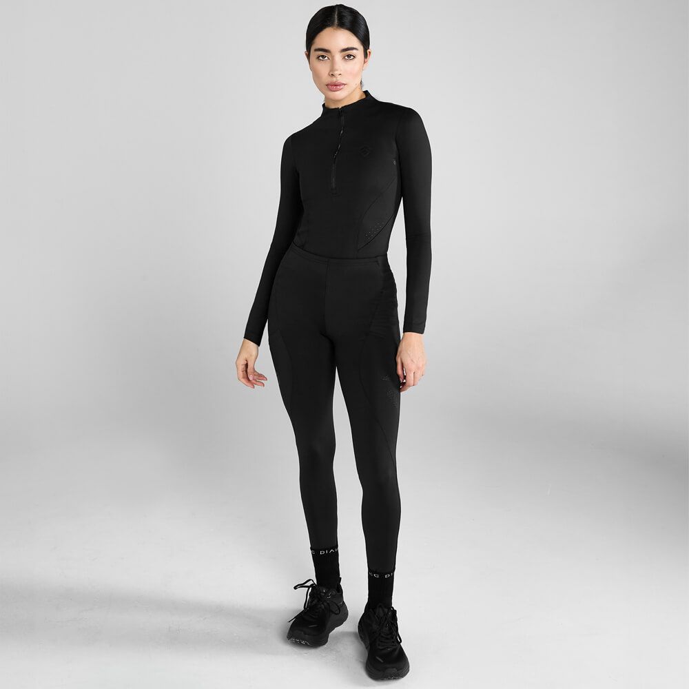 Aztec Diamond Core LS Base Layer Black | Chelford Farm Supplies