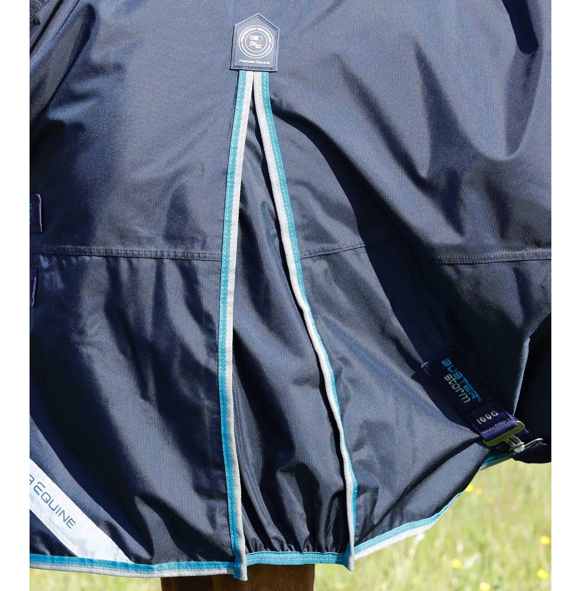 Premier Equine Buster Storm Lite Turnout Rug With Snug-Fit Neck 100g