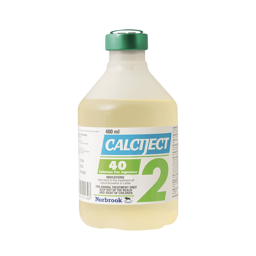 Norbrook Calciject No.2 40% Injection Solution | Chelford Farm Supplies