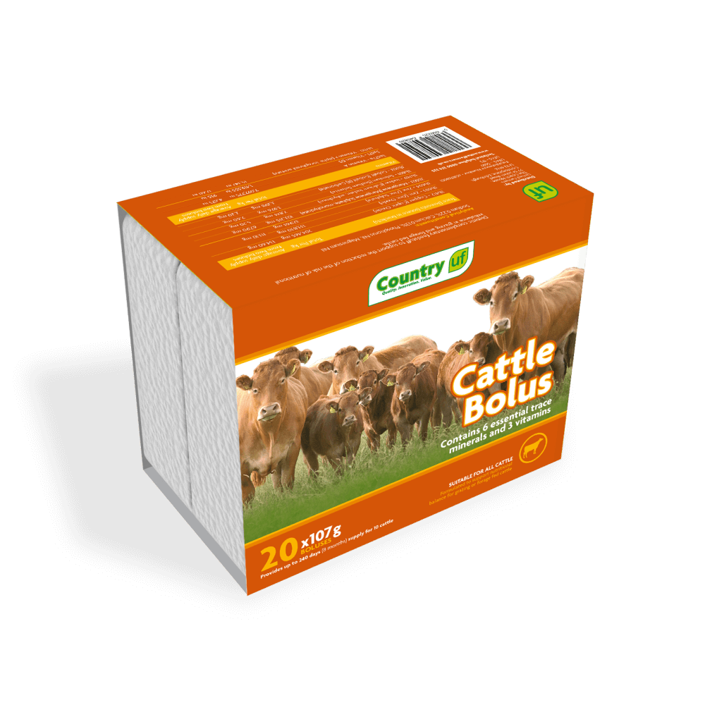 Country UF Cattle Bolus 20 Pack | Chelford Farm Supplies