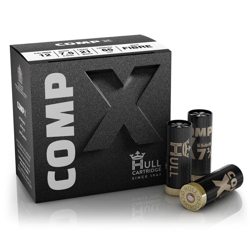 Hull Cartridge Comp X 12G 28g Fibre Shotgun Cartridge