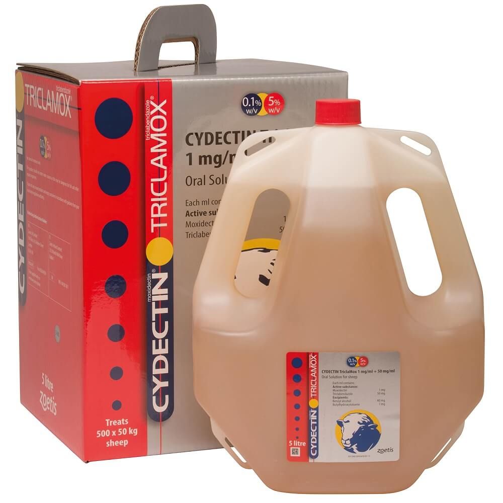 Cydectin Triclamox Oral Drench Sheep Wormer | Buy Online