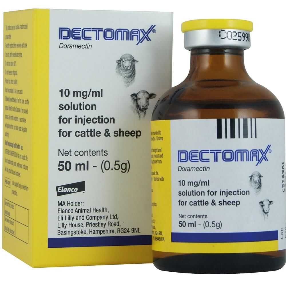 Dectomax Injectable Wormer for Cattle and Sheep | Buy Online