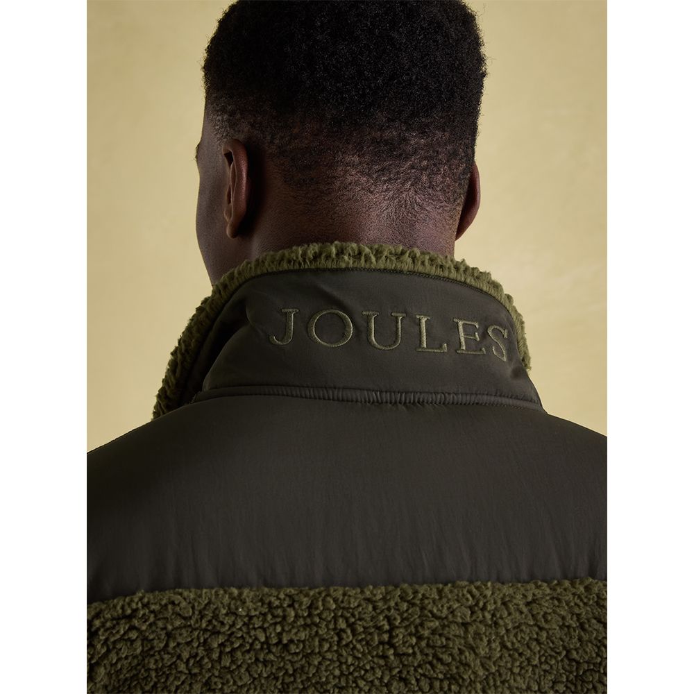 Joules Mens Billy Fleece Green