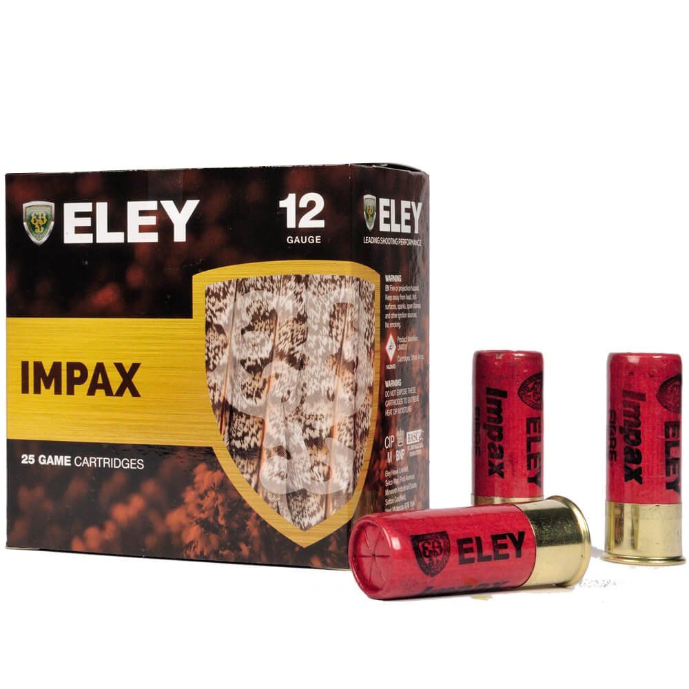 Eley Hawk Impax 12 Gauge 28 Gram Fibre Shotgun Cartridge - Cheshire, UK