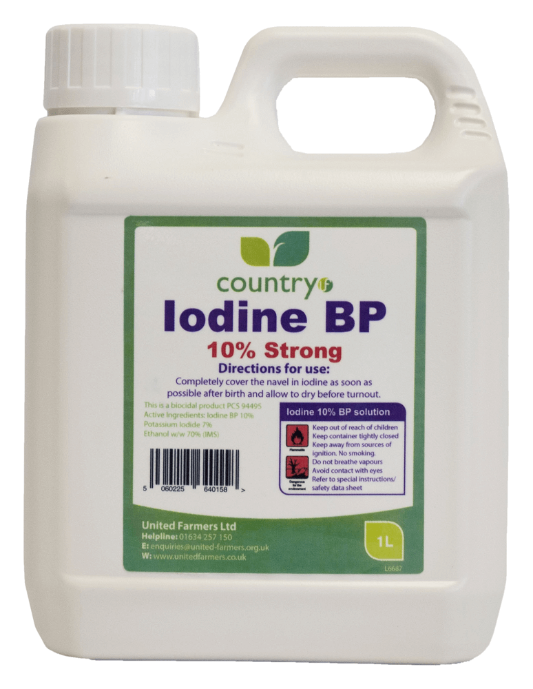 Country UF 10% Strong Iodine - Cheshire, UK