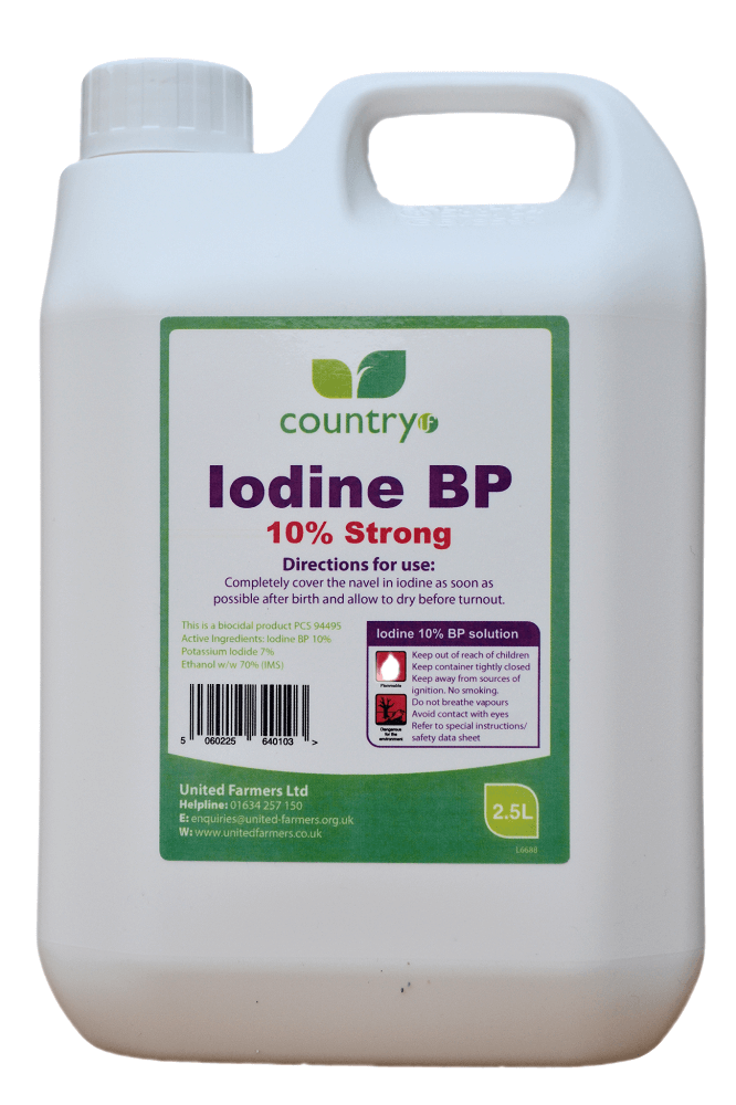 Country UF 10% Strong Iodine - Cheshire, UK