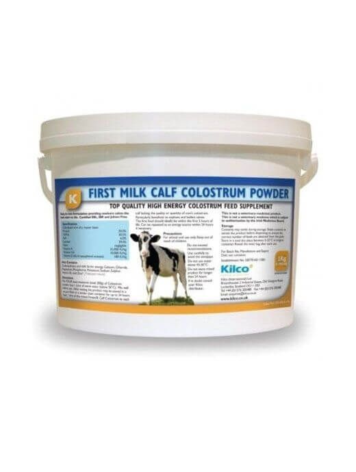 Kilco First Milk Calf Colostrum Powder 1kg | Chelford Farm Supplies