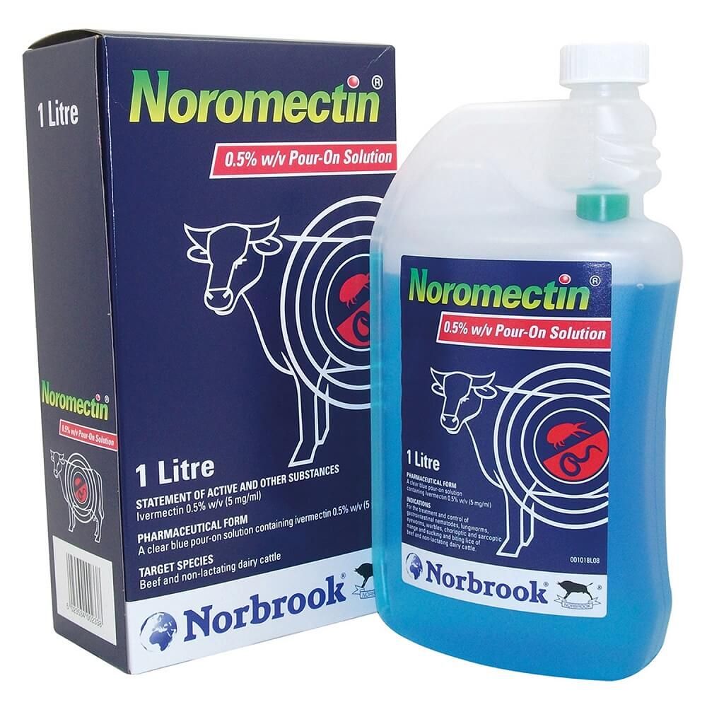 Noromectin Pour On Wormer for Cattle | Buy Online