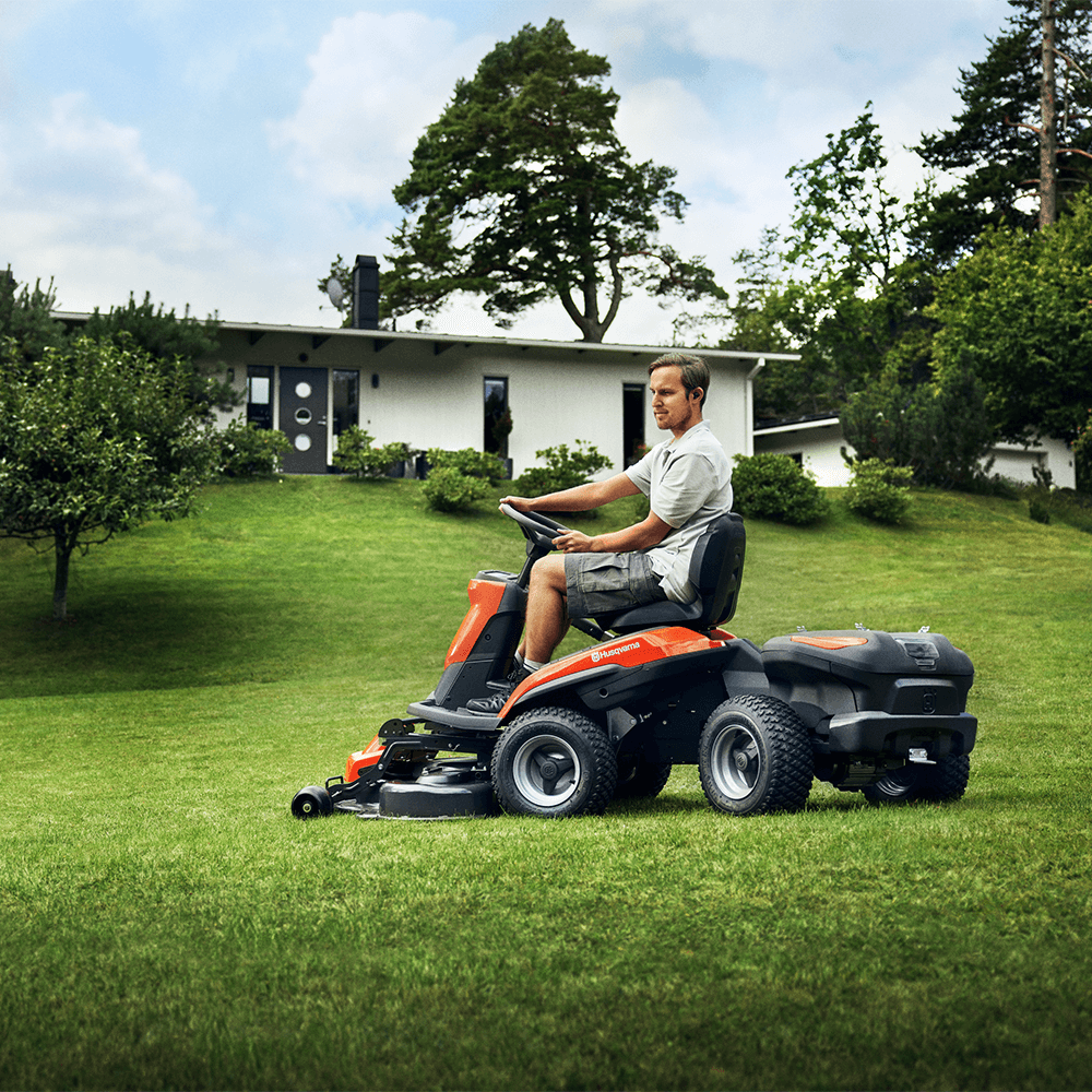Husqvarna R 200iX Rider Lawn Mower | Chelford Farm Supplies