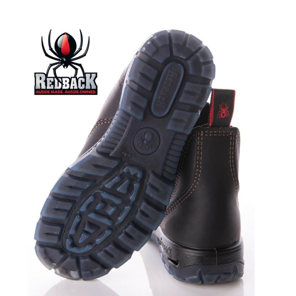 Redback Bobcat USBOK Steel Toe Safety Boots Claret