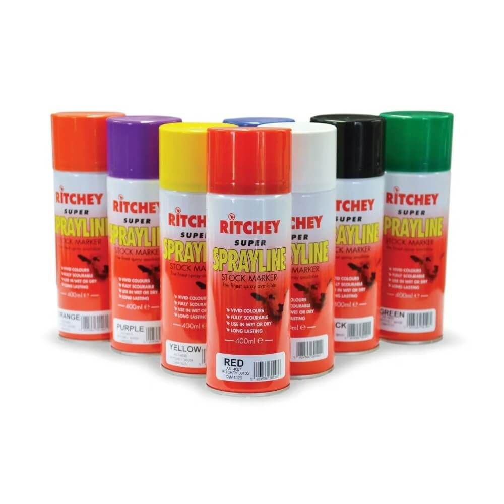 Ritchey Super Sprayline Stock Marker Spray 400ml | Chelford Farm Supplies