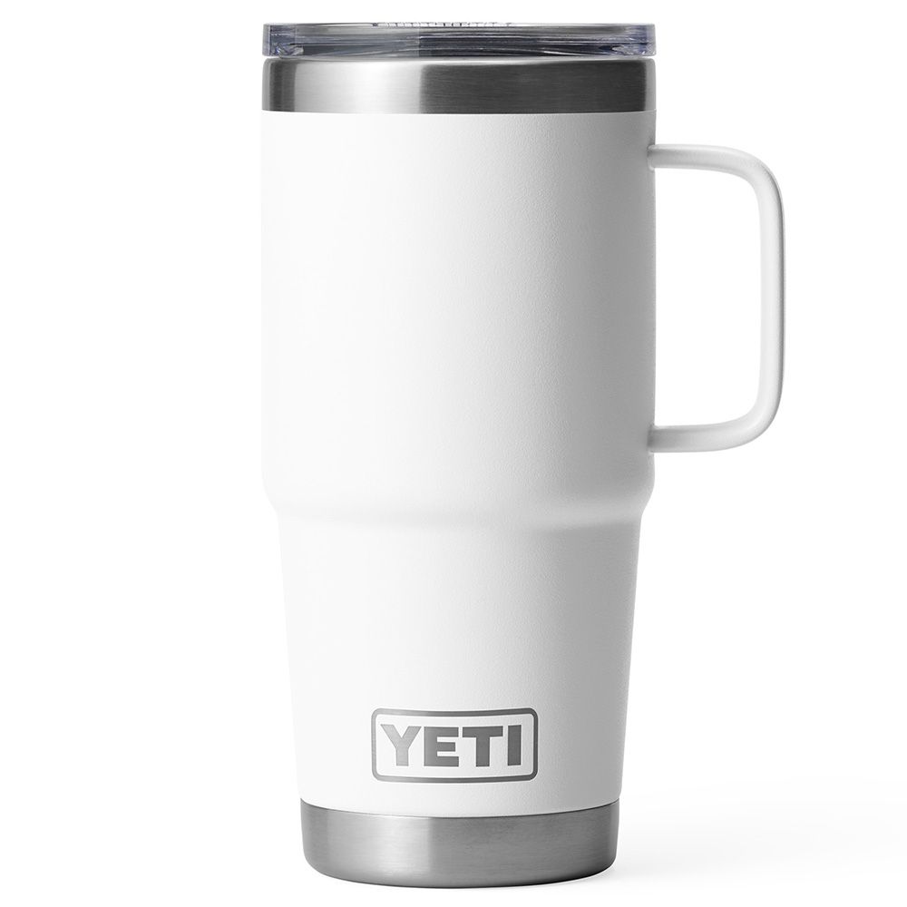Yeti Rambler Travel Mug White 20oz | Chelford Farm Supplies