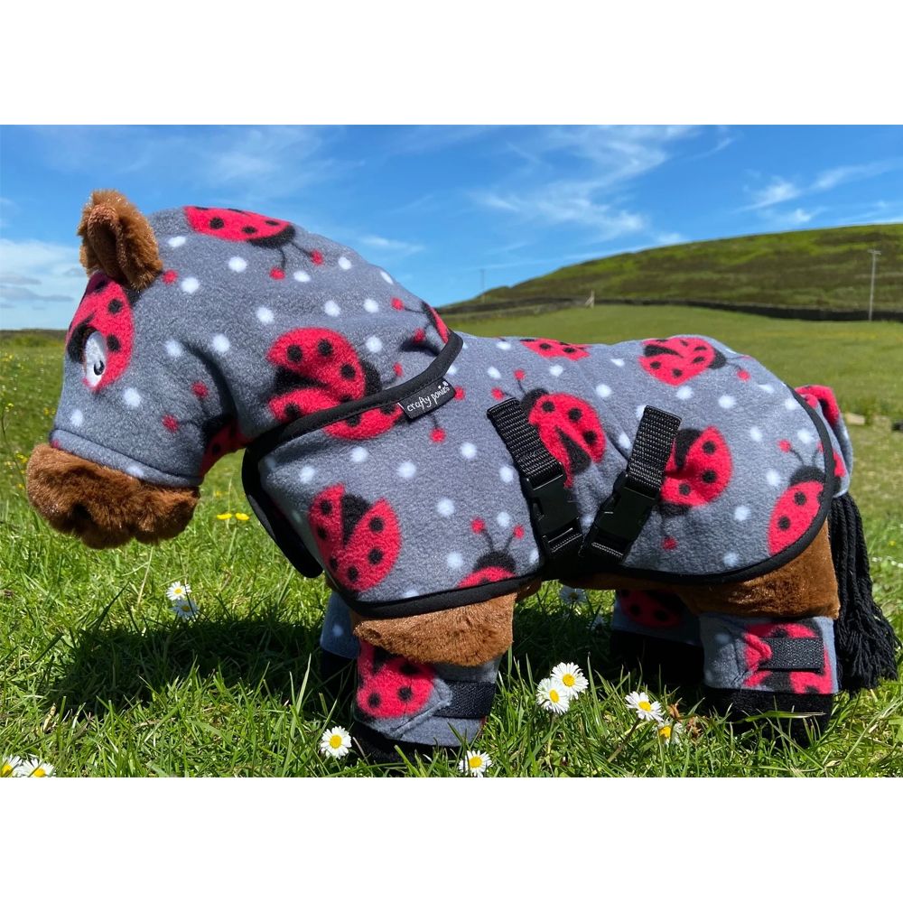 Crafty Ponies Snuggle Rug Set Lady Bird