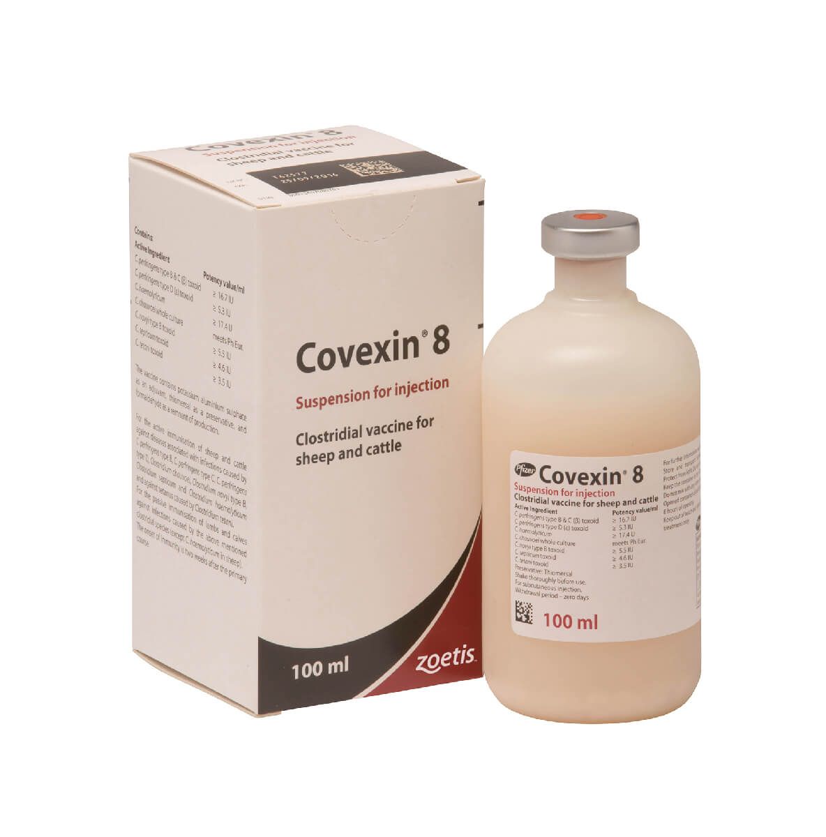 Trilanco Covexin 8 Clostridial Vaccine for Sheep and Cattle - Chelford ...