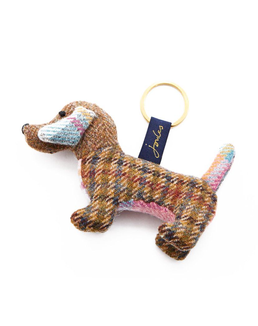 Joules Tweedle Keyring Hound from Chelford Farm Supplies