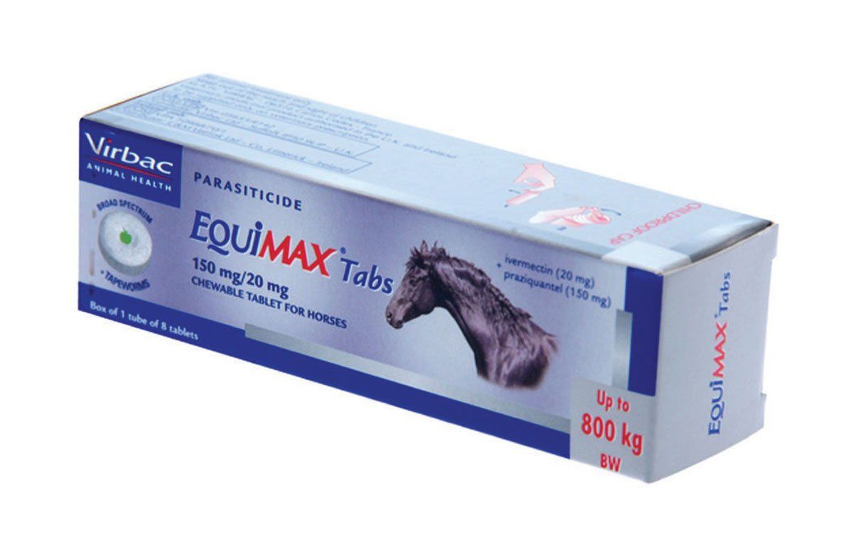 Virbac Equimax Tabs Horse Wormer Tablets | Buy Online