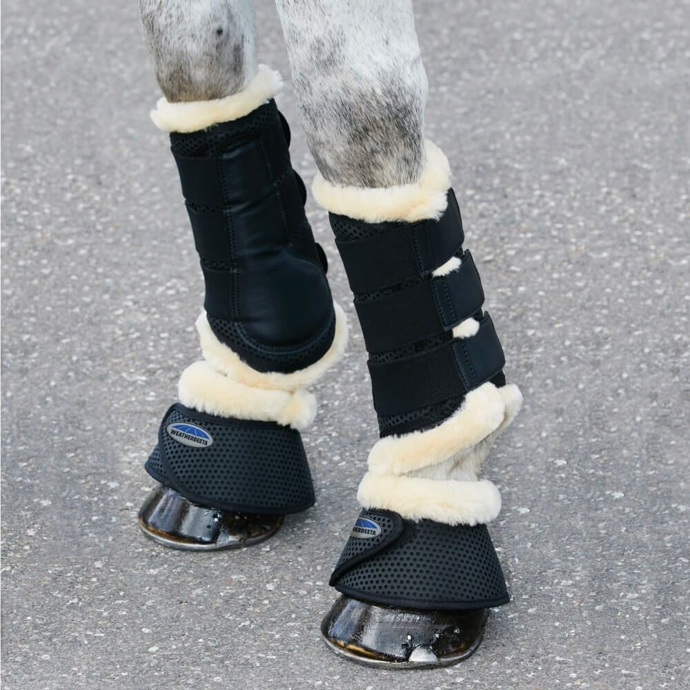 WeatherBeeta Pure Wool Trim Bell Boots | Chelford Farm Supplies
